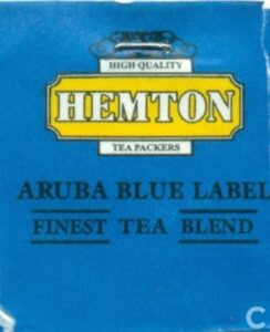 Hemton Aruba Blue Label Black Tea Blend (Pack of 50 envelopes)