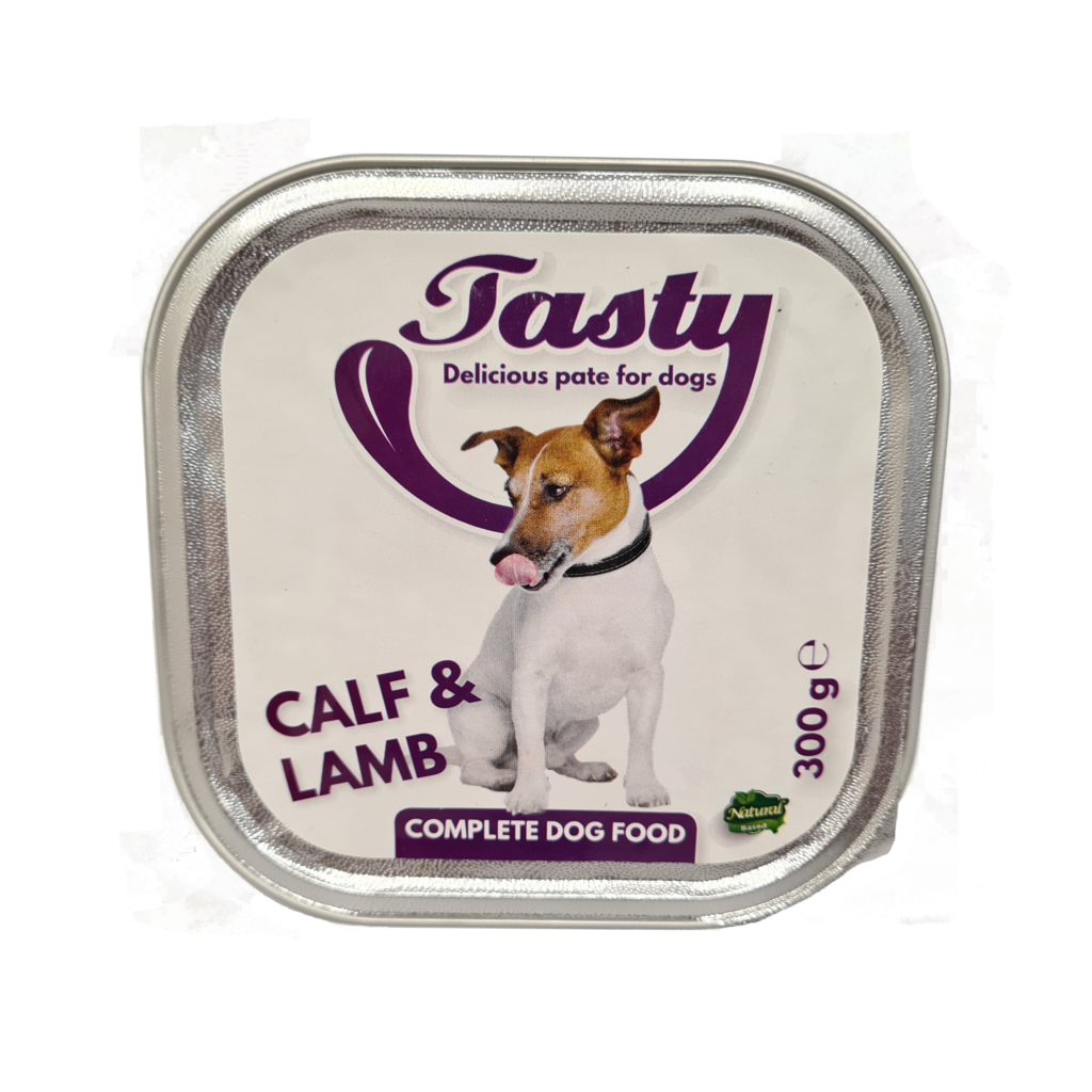 Tasty Dog Pate Calf & Lamb 300 gr